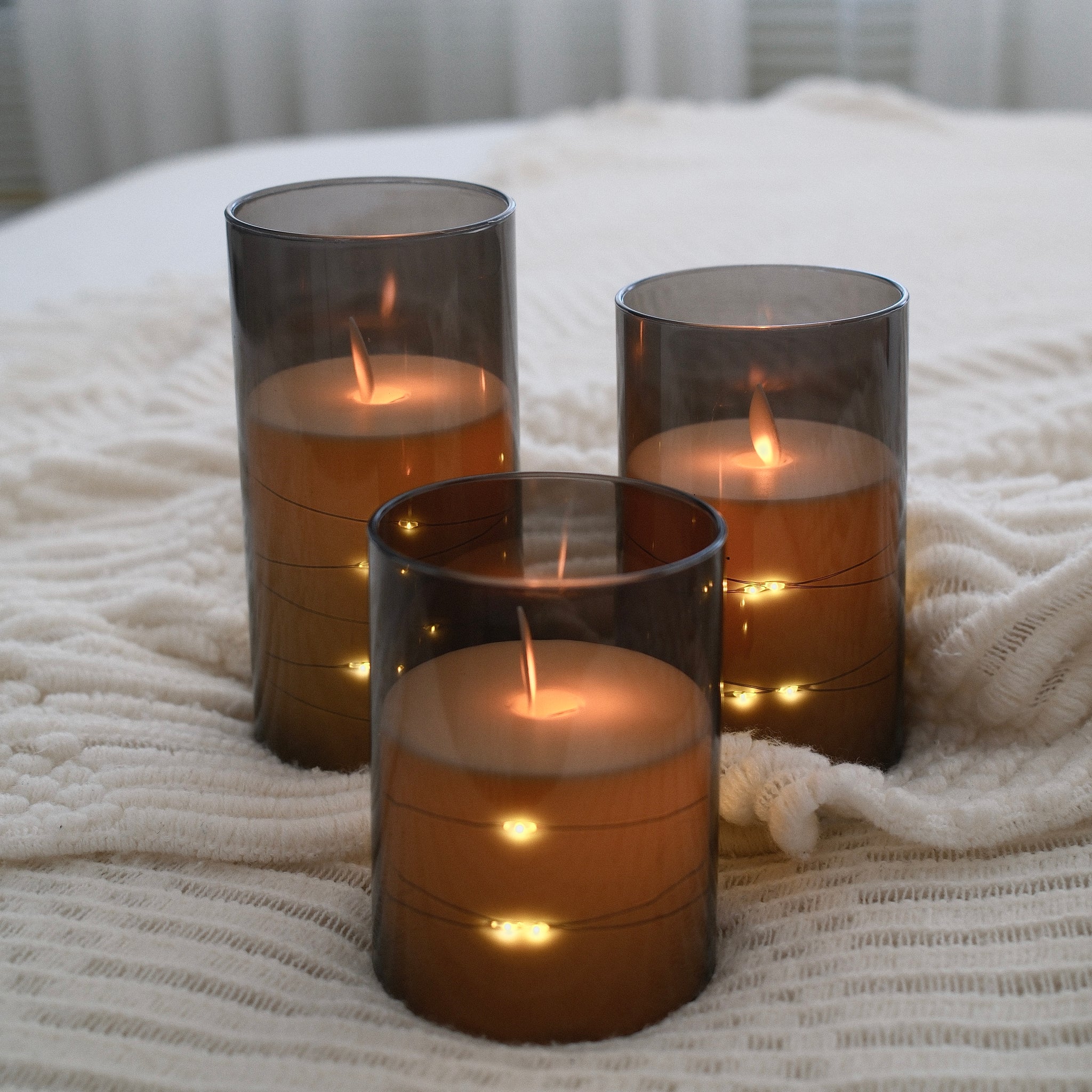 LUNE Flameless Candle Set – Glowlabo